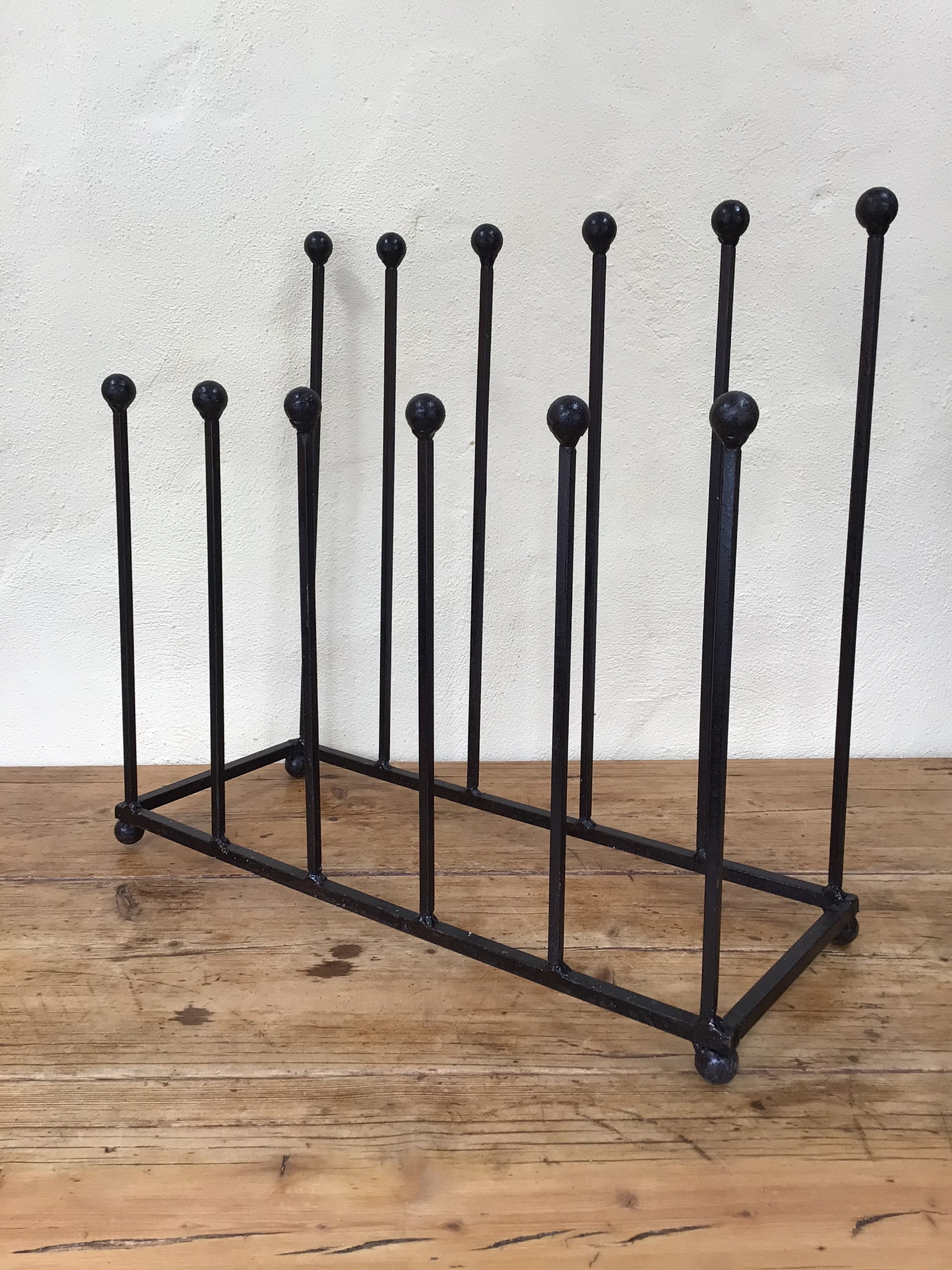 Solid Steel Boot Rack - Etsy UK