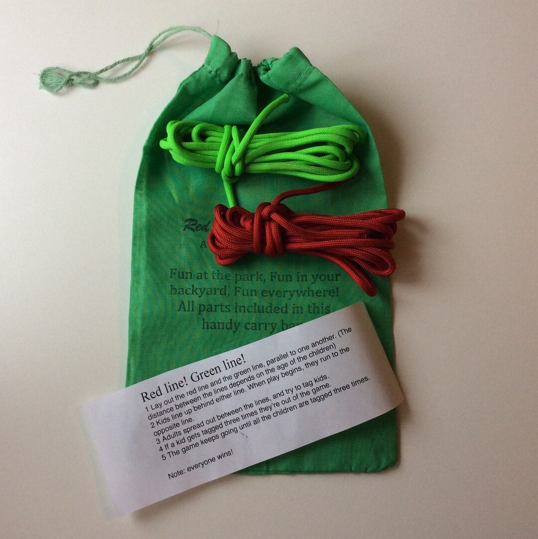 Red Line Green Line Game: Outdoor Fun and Excitement for the Whole ...