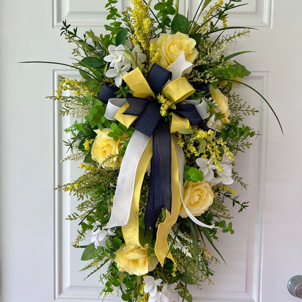 Wedding Swag Yellow Rose - Etsy