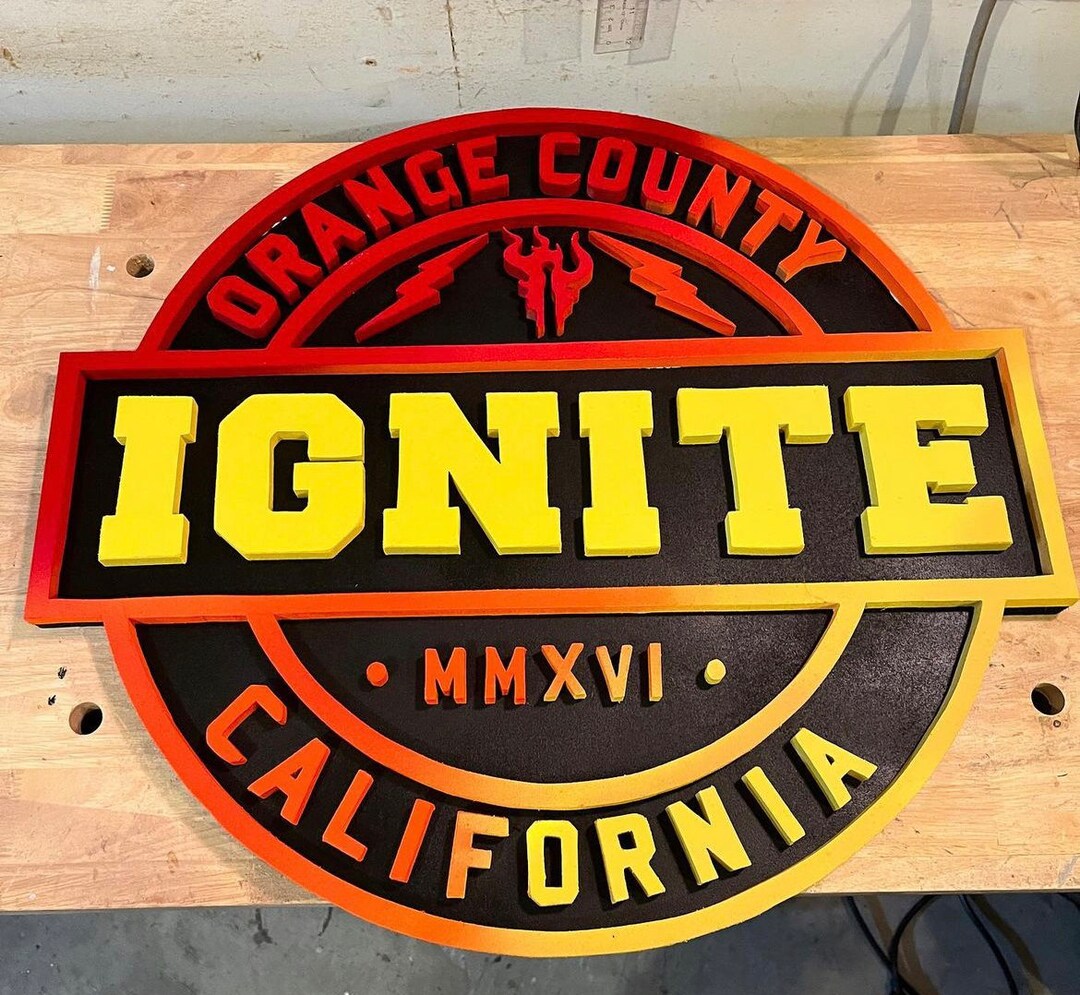 Ignite Logo Sign - Etsy
