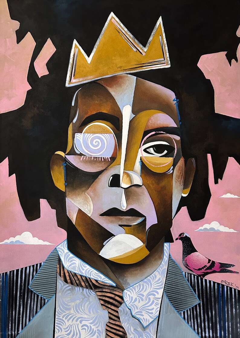 Jean Michel Basquiat SAMO - Etsy