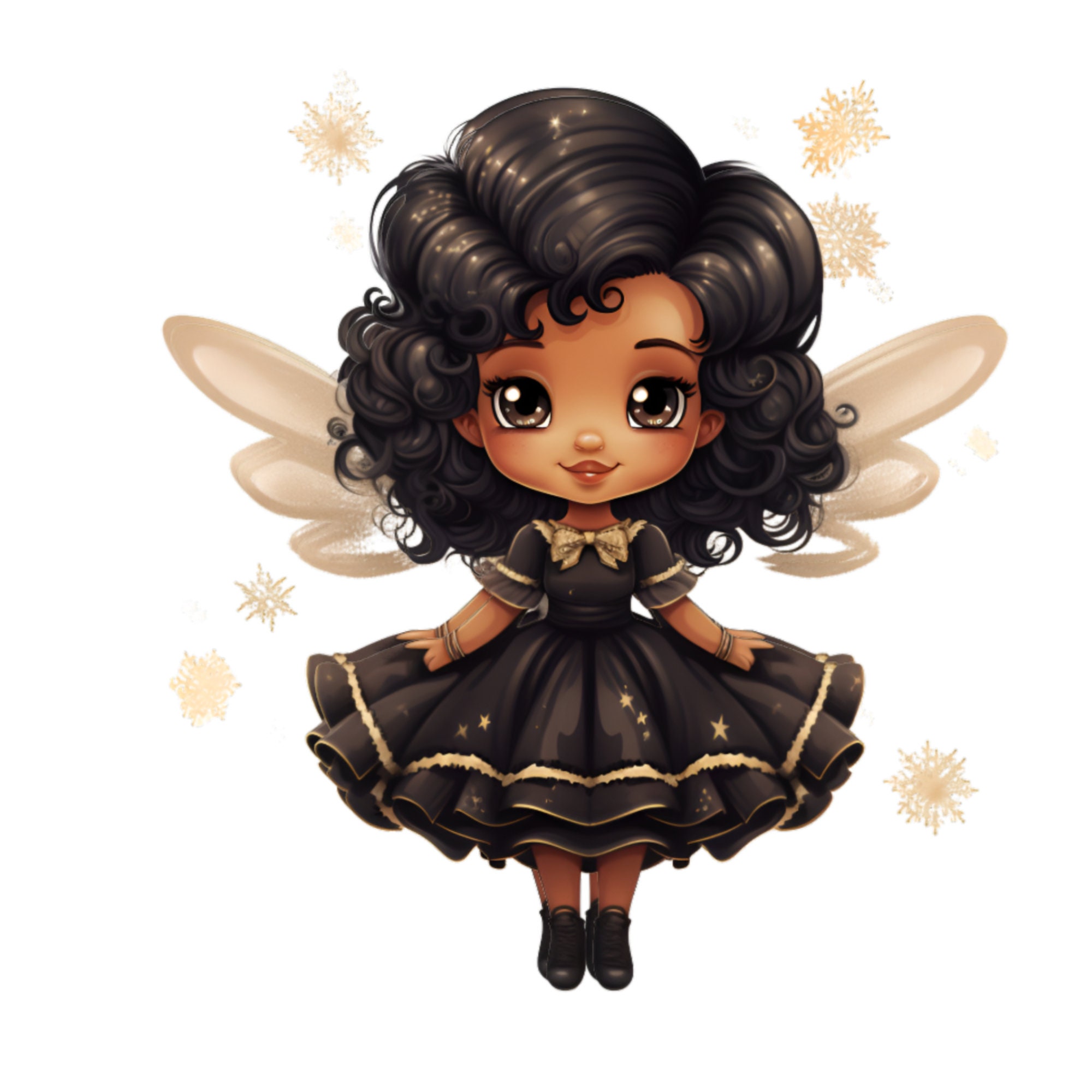 Holiday Angel Clipart for Festive Christmas Crafting Clipart Featuring ...