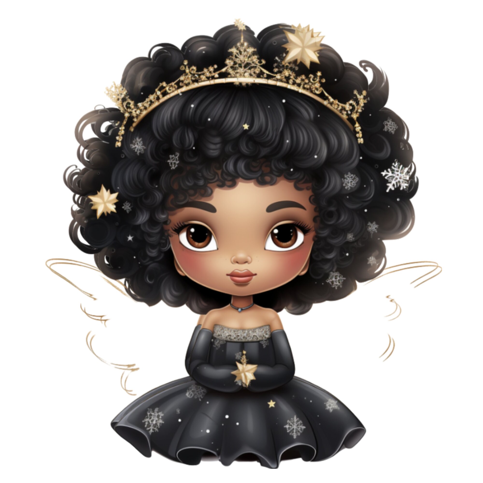 Holiday Angel Clipart for Festive Christmas Crafting Clipart Featuring ...