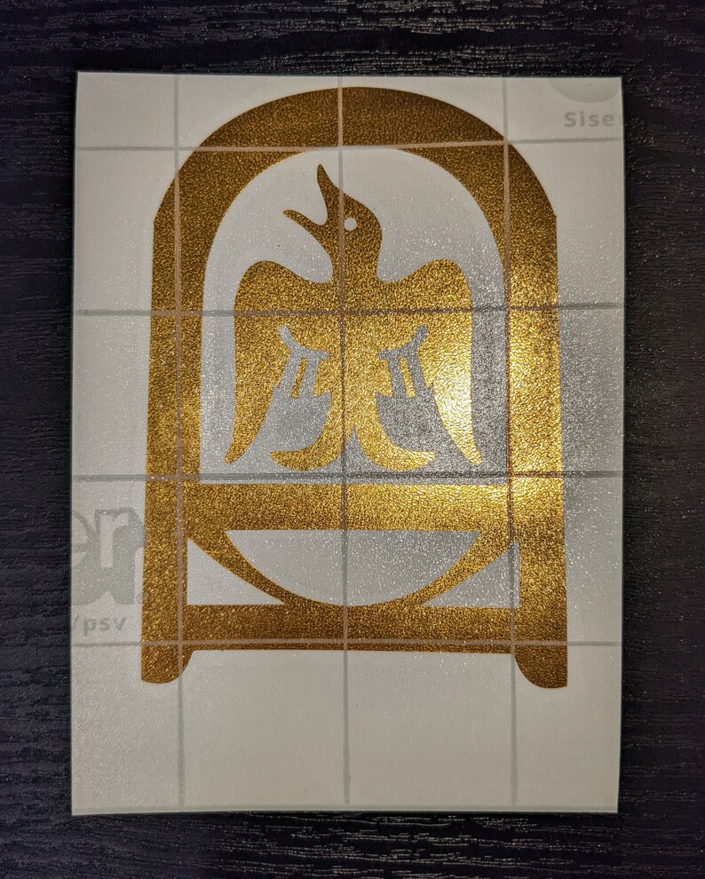 Golden Guard Sigil Vinyl Decal TOH - Etsy Canada