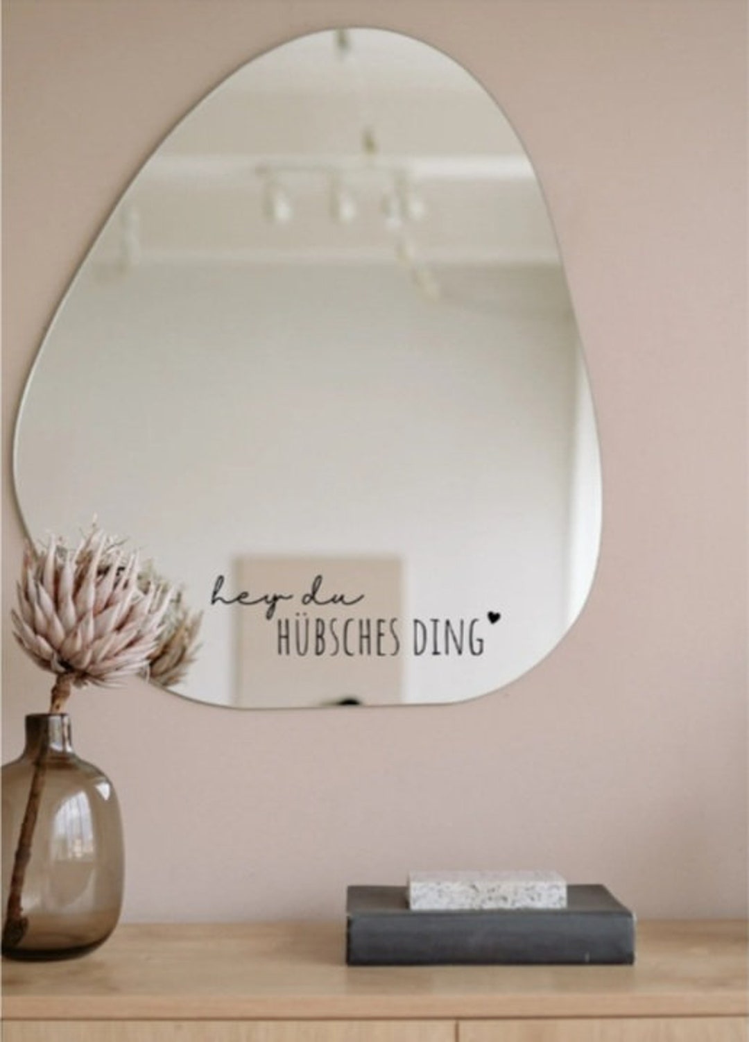Mirror Stickers, "hey You Pretty Thing" Stickers, Door Stickers - Etsy