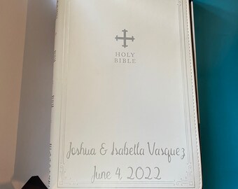 Catholic Wedding Bible - Etsy