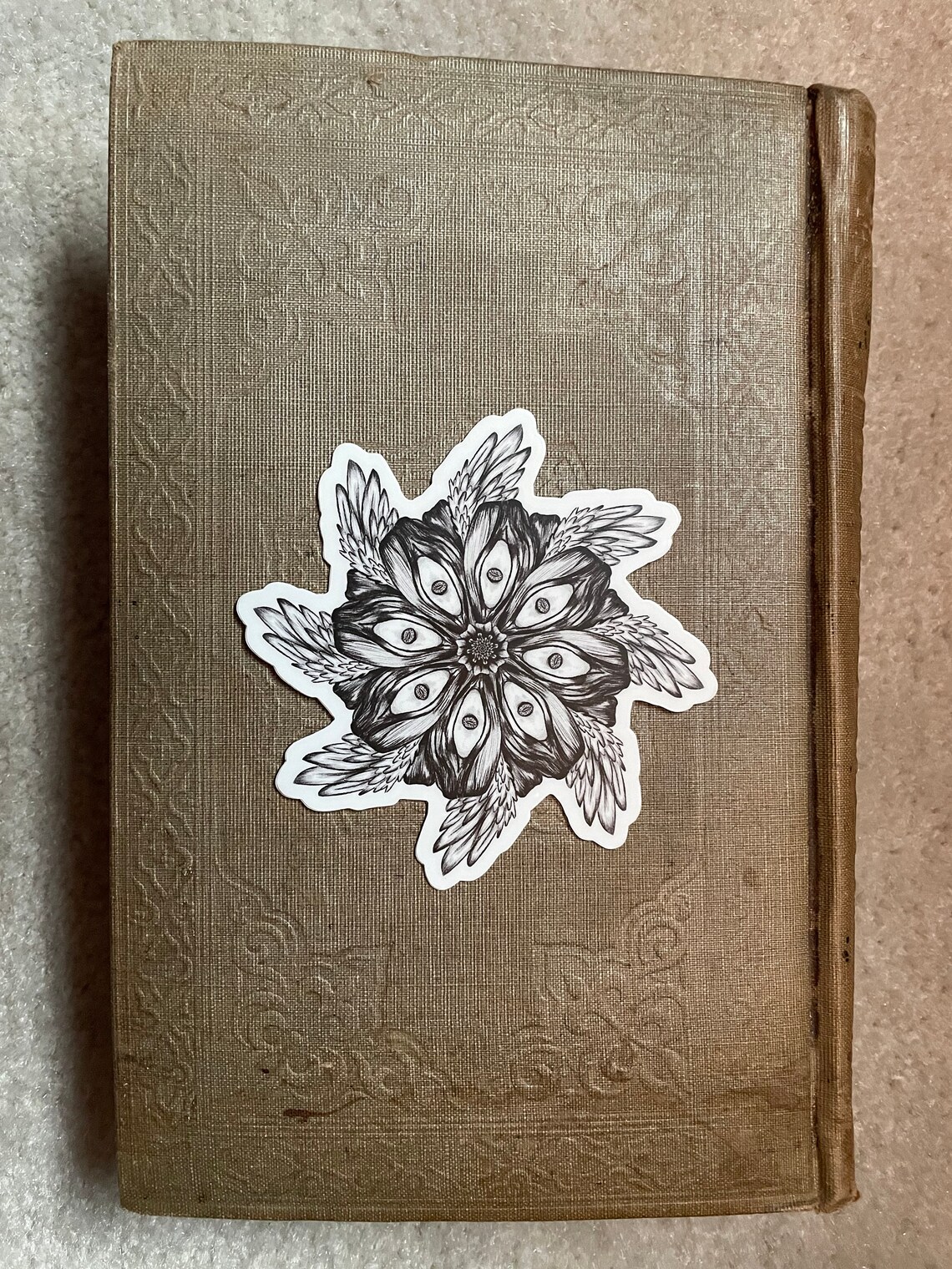 Biblical Angel Wheel Sticker - Etsy