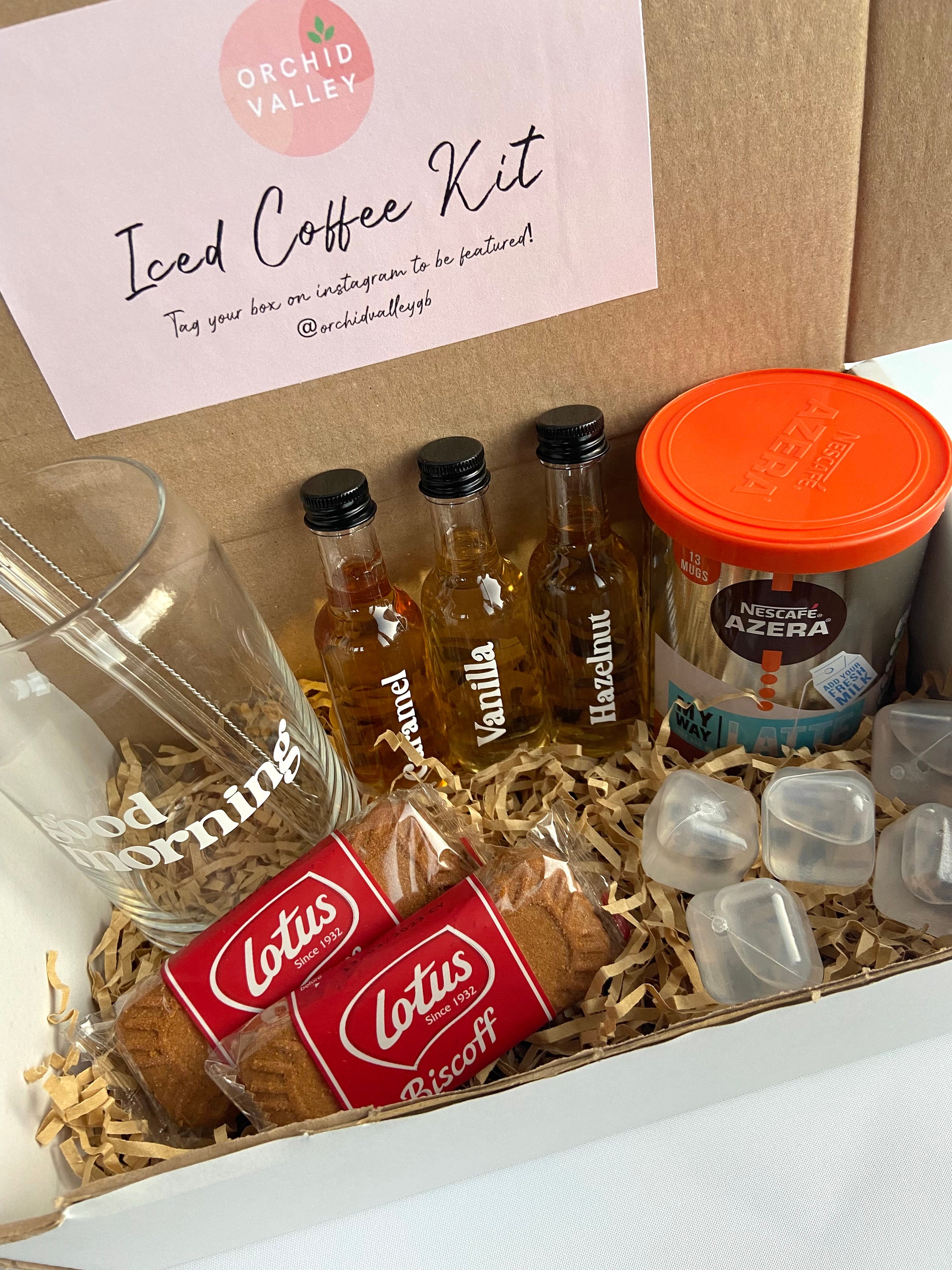 Iced Coffee Kit Beer Can Glass Set Coffee Set Coffee - Etsy