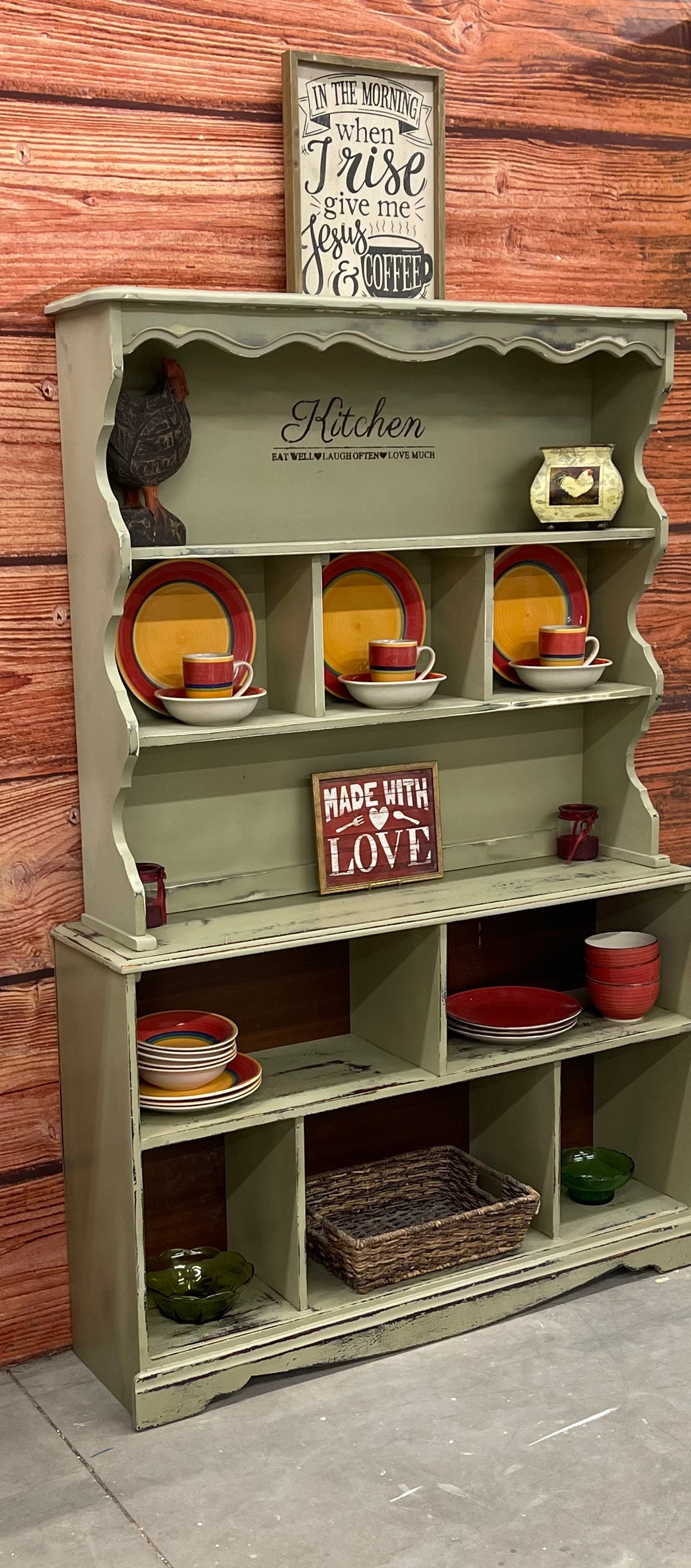 Sold! Do Not Purchase! Sweet Pea Kitchen Set With Hutch. China Cabinet ...