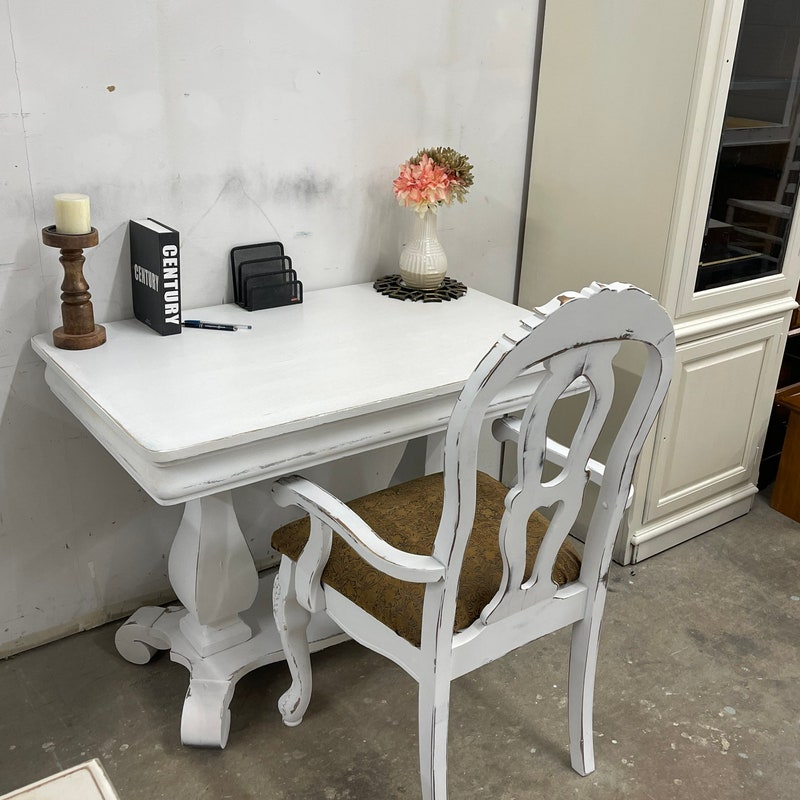 Distressed Desk - Etsy