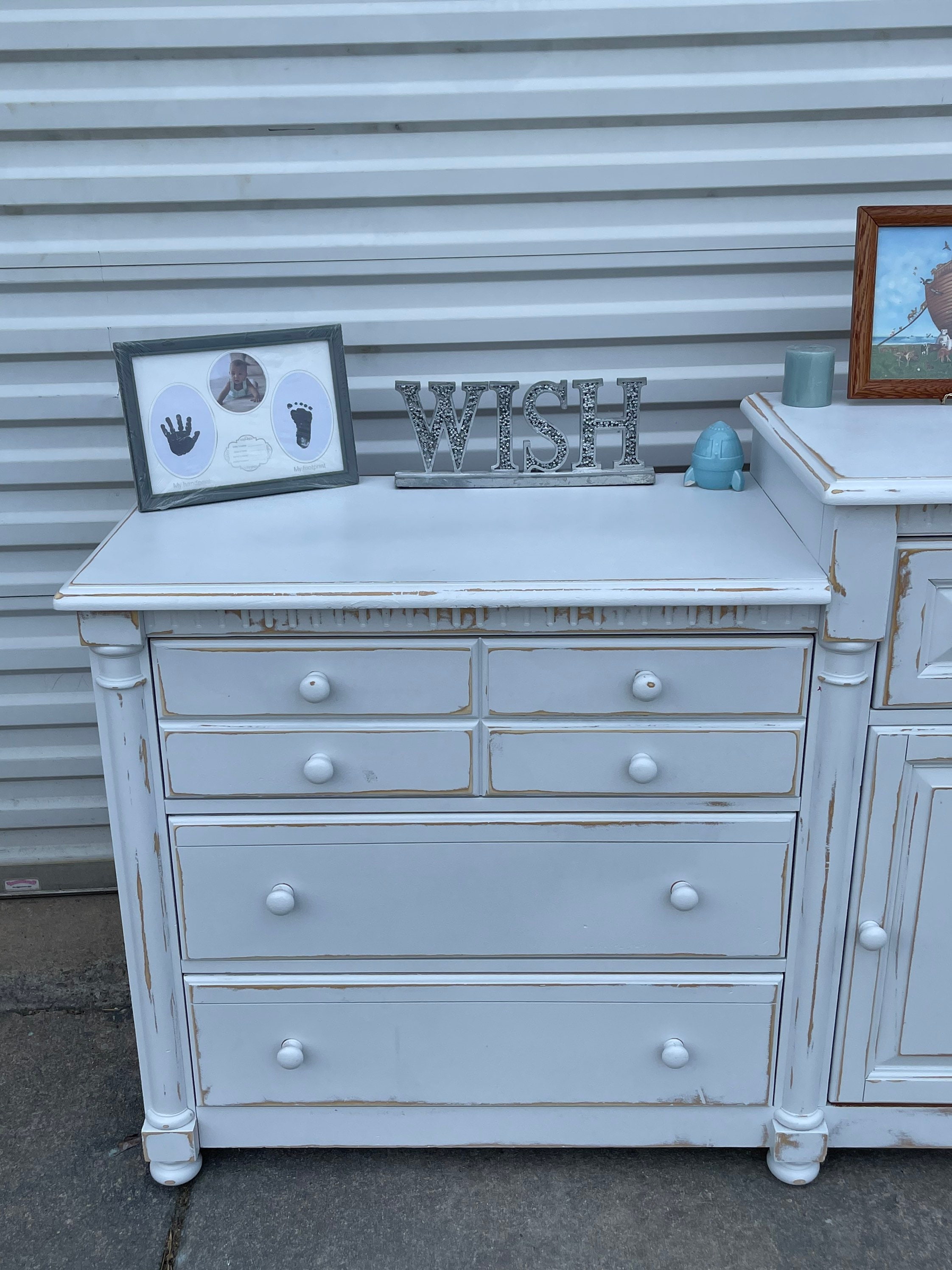Sold! Do Not Purchase! Heavy Solid Wood Changing Table! /nursery/boy ...