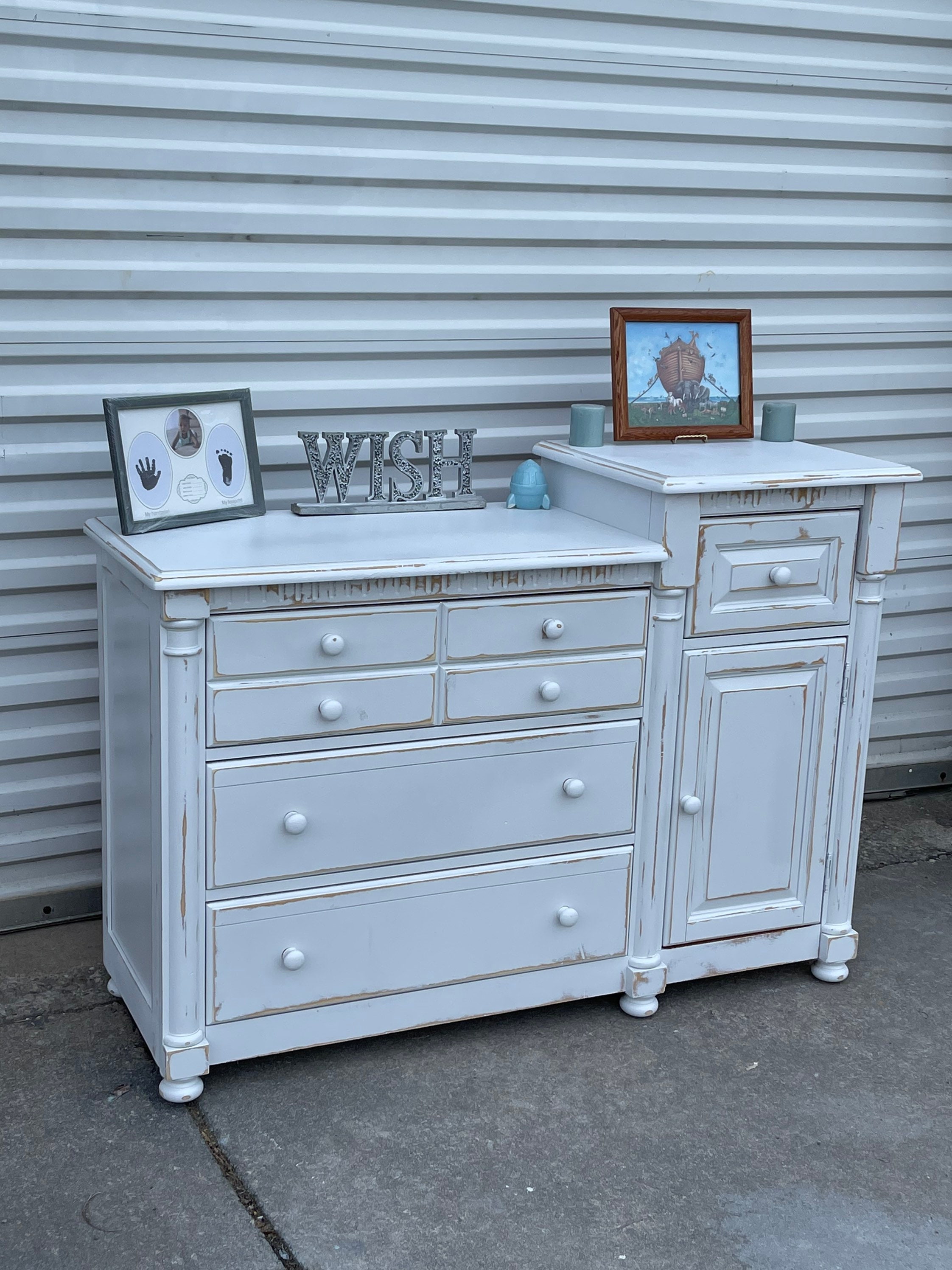 Sold! Do Not Purchase! Heavy Solid Wood Changing Table! /nursery/boy ...
