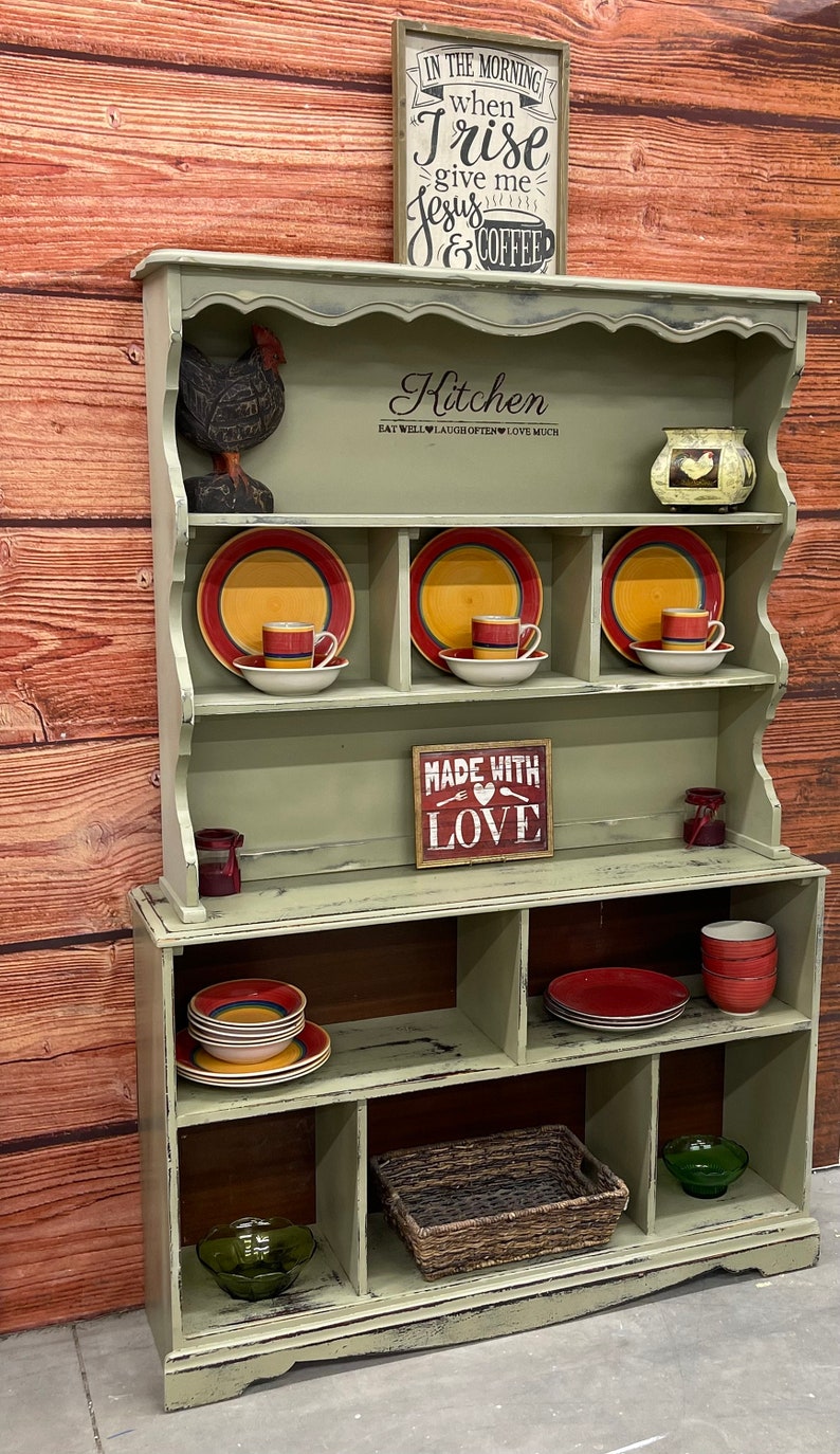 Sold! Do Not Purchase! Sweet Pea Kitchen Set With Hutch. China Cabinet ...