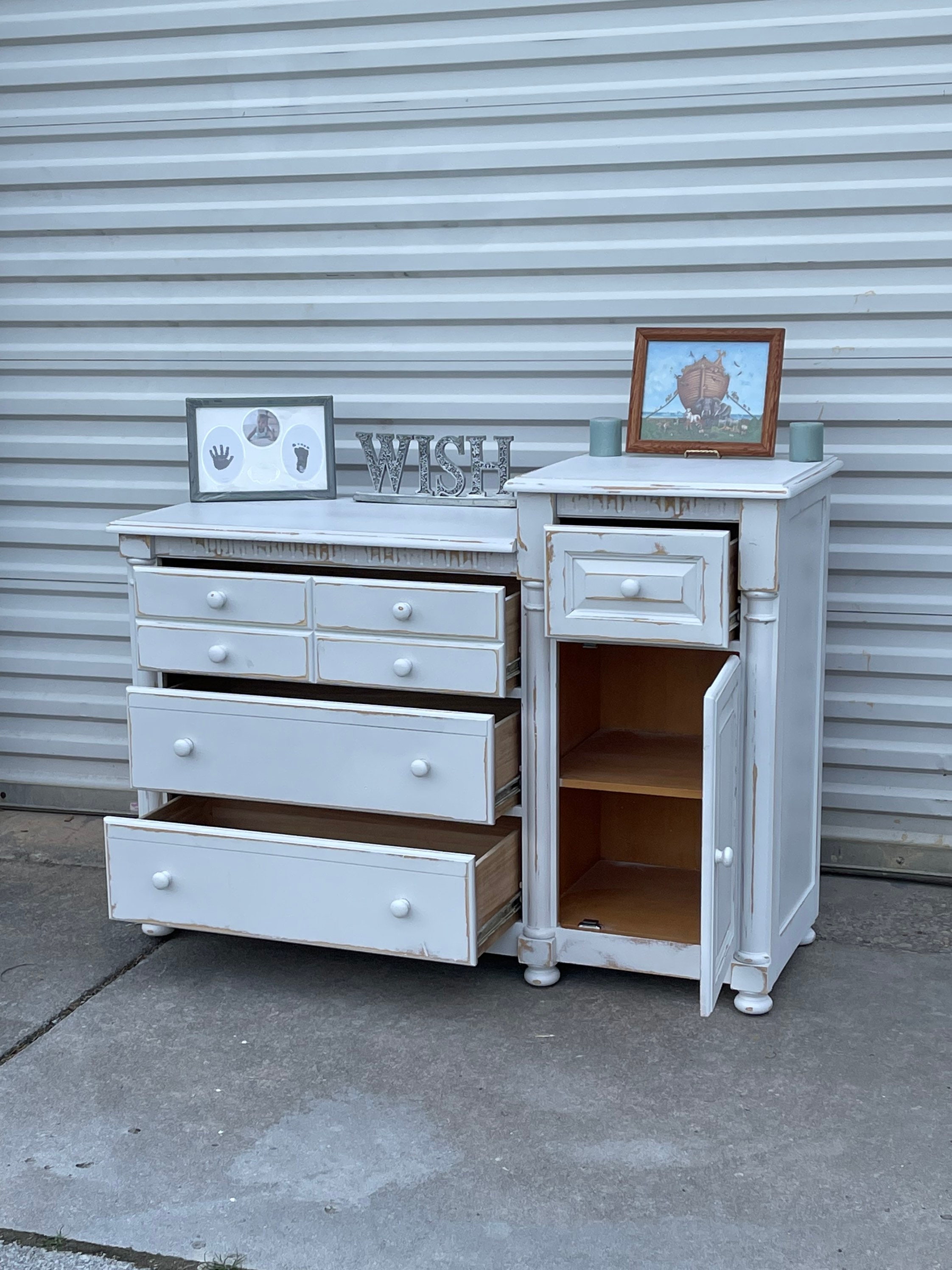 Sold! Do Not Purchase! Heavy Solid Wood Changing Table! /nursery/boy ...