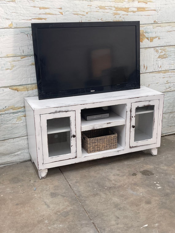 Sold Do Not Purchase White Rustic TV Stand entryway console Etsy
