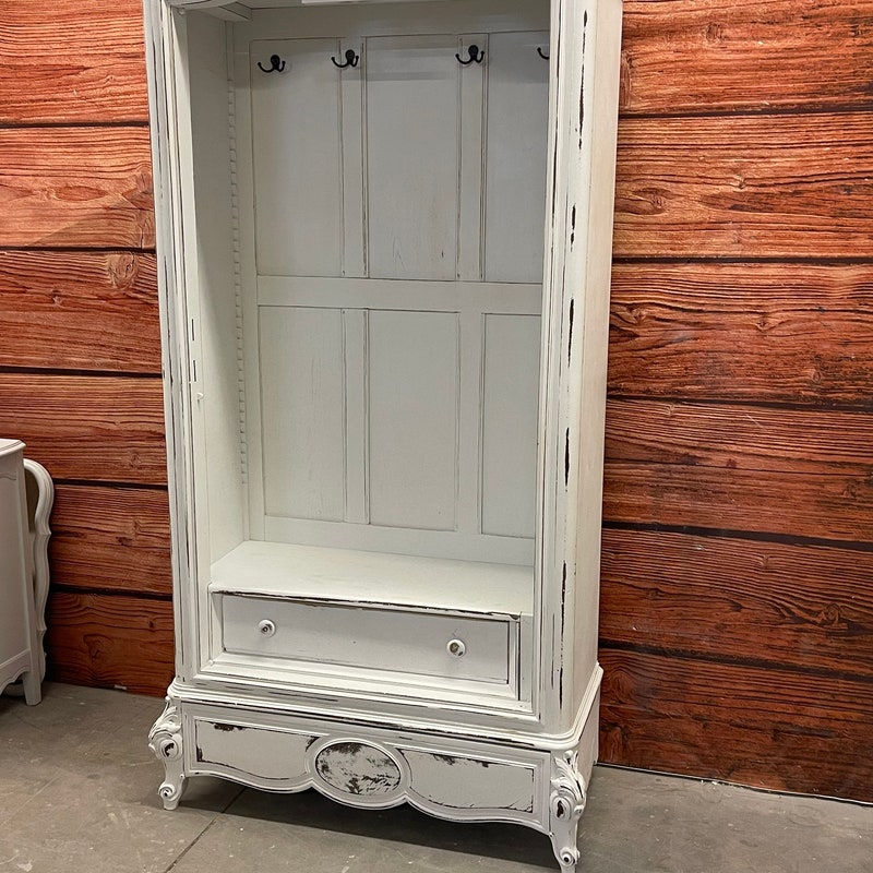 Antique Hall Tree - Etsy