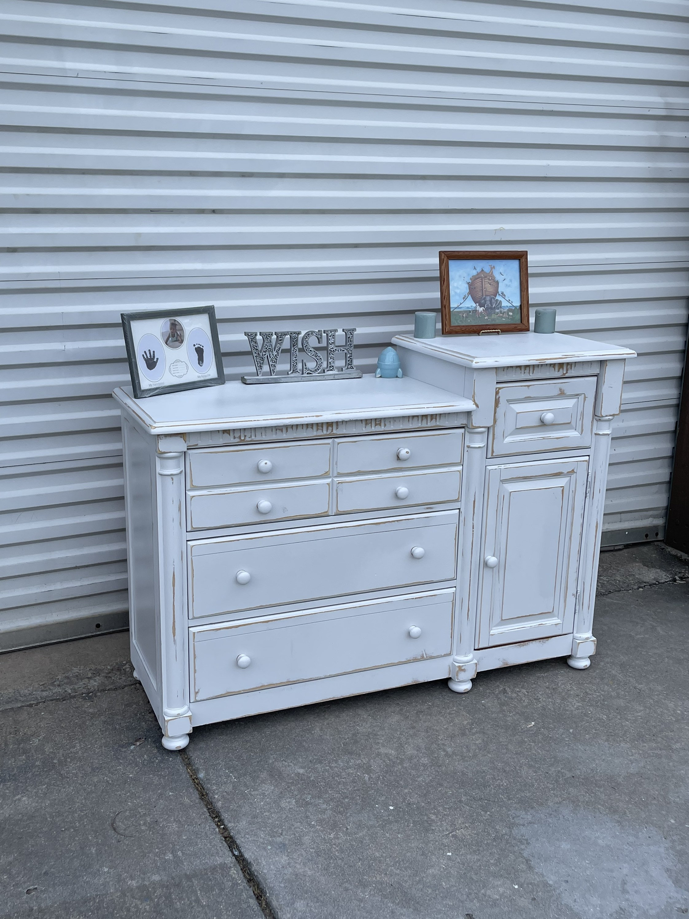 Sold! Do Not Purchase! Heavy Solid Wood Changing Table! /nursery/boy ...