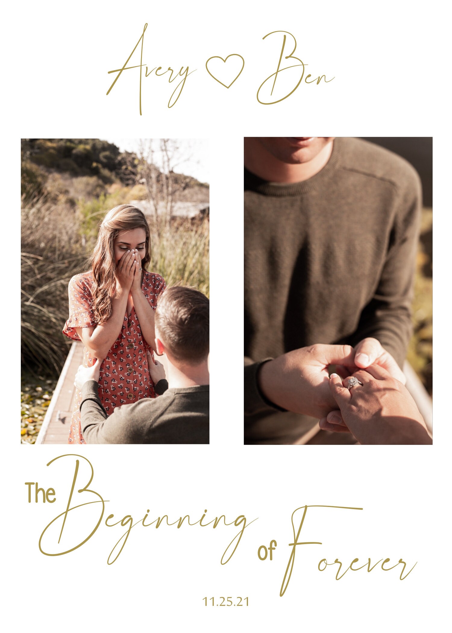 Editable Instagram Post and Engagement Announcement Card - Etsy Canada