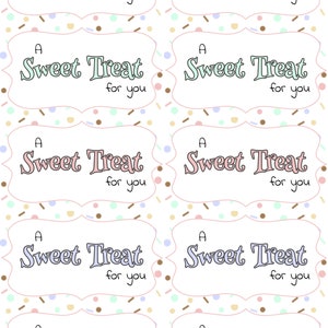 Printable 'sweet Treat Ice Cream Coupons' | Edit, Download and Print - Etsy