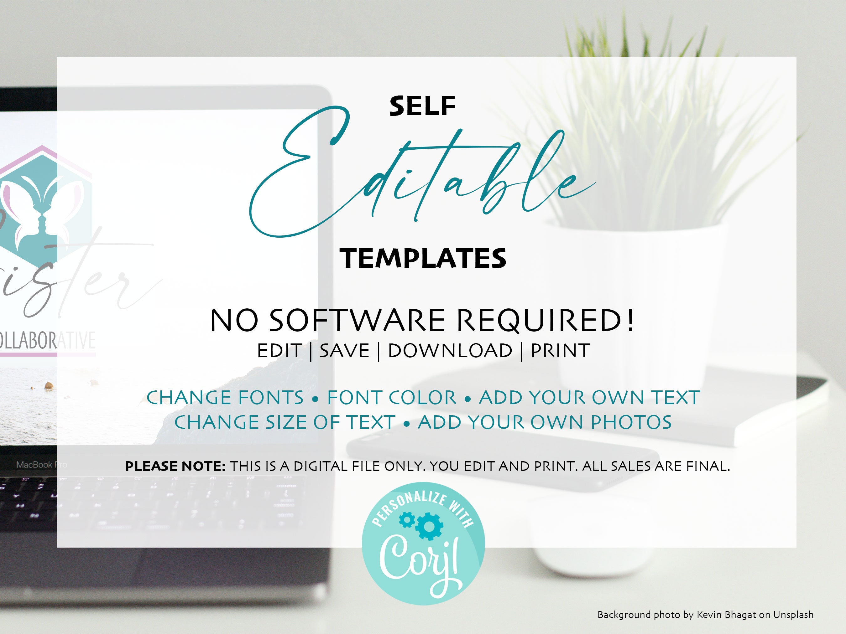 Printable 'cocktails and Conversation' Party Invitation Template | Edit ...