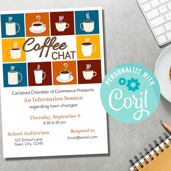 Networking Invitation Template - Etsy