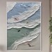 Vertical Float on the Sea Canvas Art, Custom Extra Large 3D Textured ...