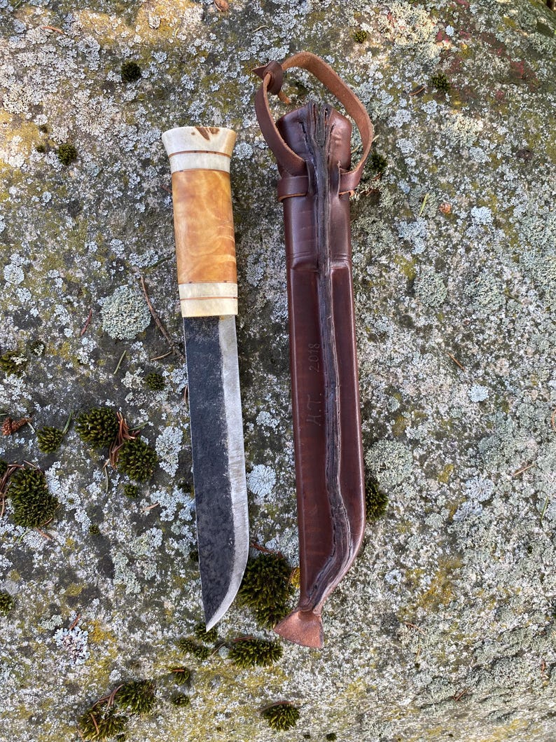 Stuorra-niibas, Leuku, Saami Big Knife. - Etsy
