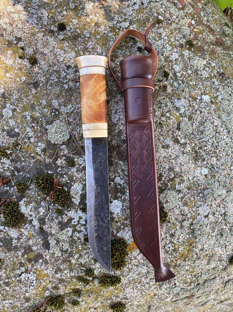 Stuorra-niibas, Leuku, Saami Big Knife. - Etsy