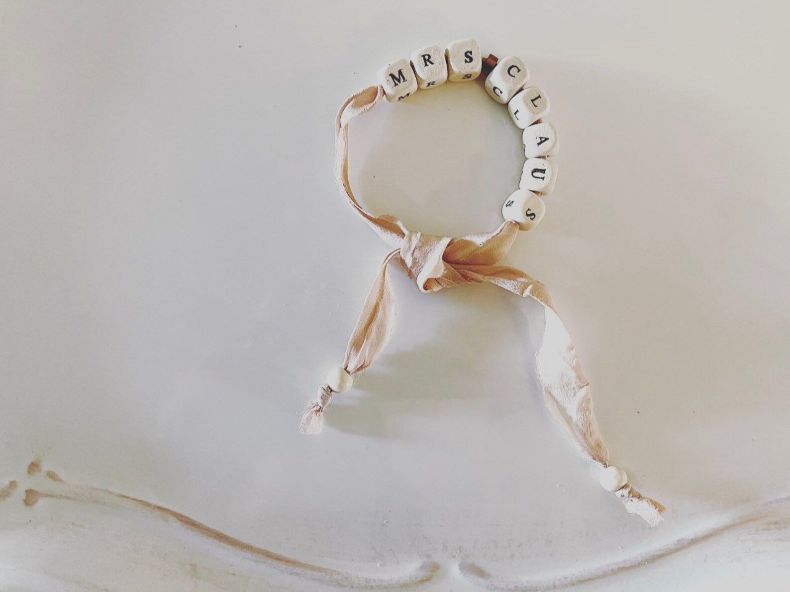 Silk Bracelet, Beaded Bracelet, Ribbon Bracelet, Feminine Bracelet ...