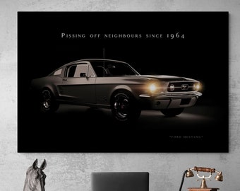 Old School Car Poster - Etsy