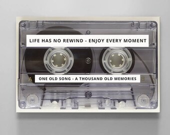 Life Has No Rewind - Etsy