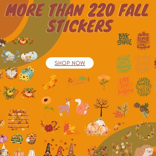 Printable Fall Bookmarks, Autumn Bookmarks, Instant Download Set of 23 ...