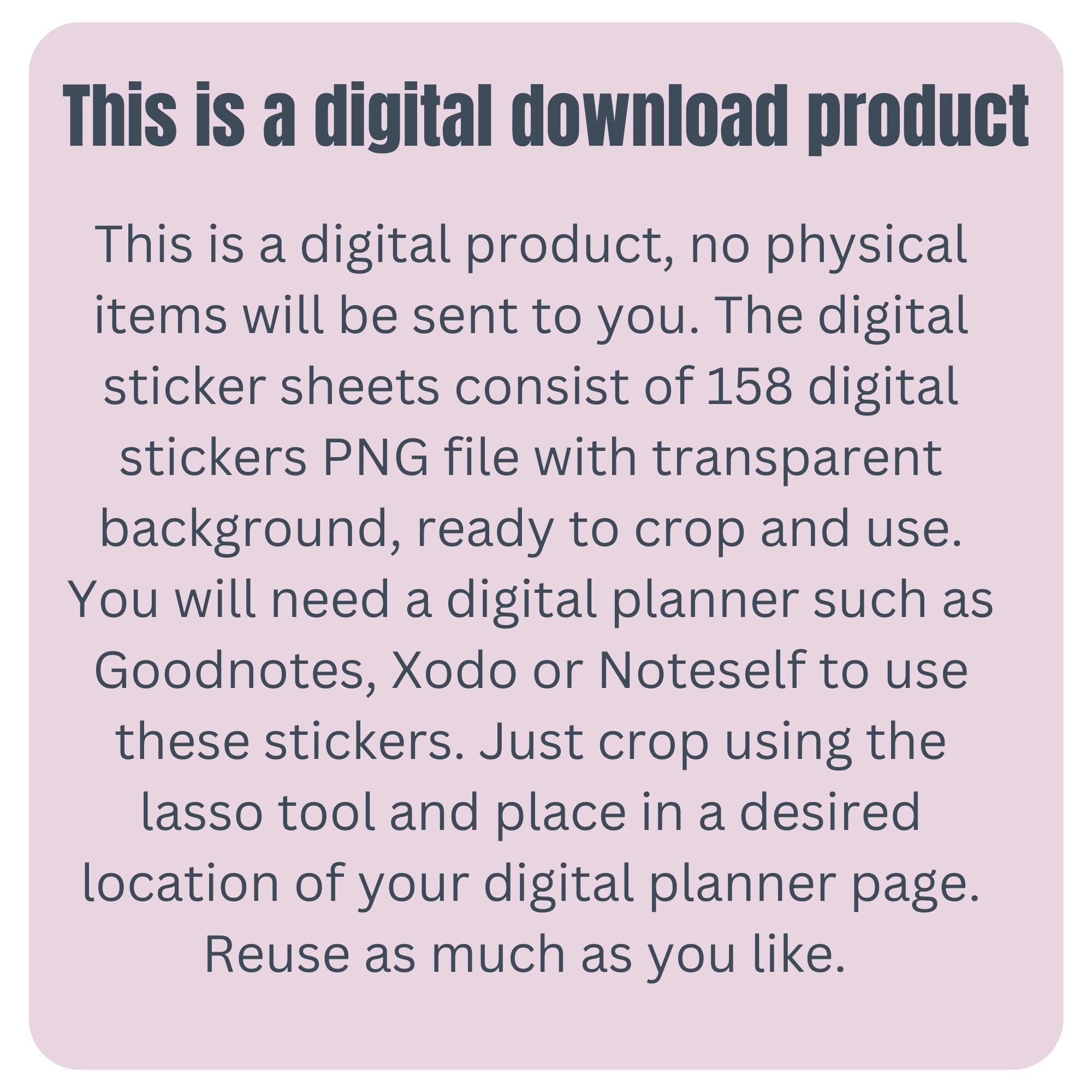 Digital Sticker Bundle for Digital Planners Gnome Digital - Etsy