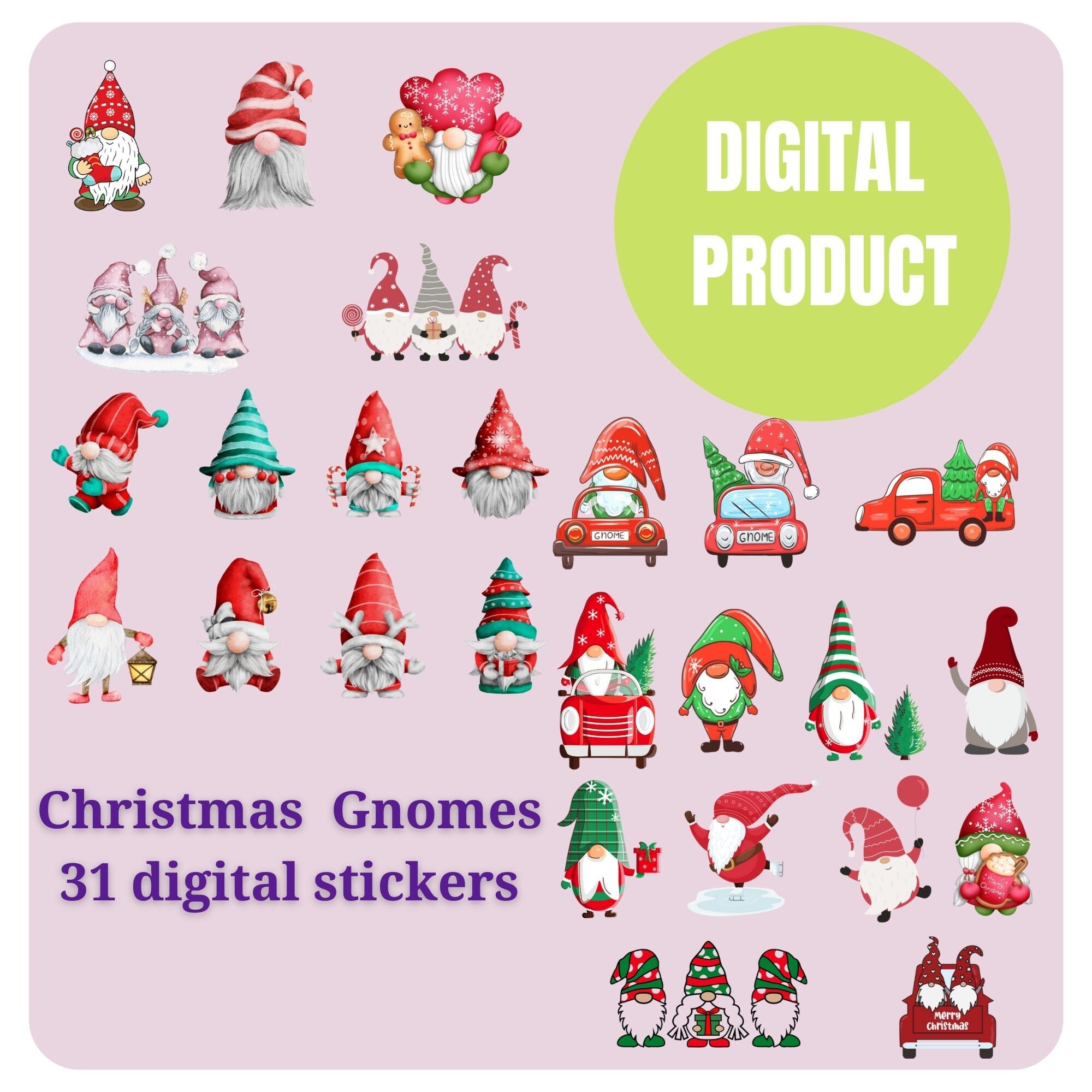 Digital Sticker Bundle for Digital Planners Gnome Digital - Etsy