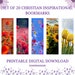 Printable Christian Inspirational Bookmarks, Bible Verses Bookmarks ...