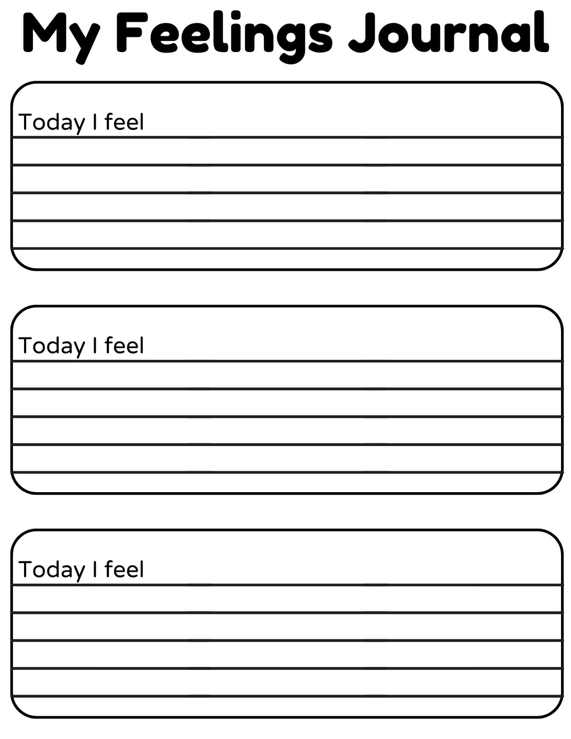 Identifying Emotions for Kids I Emotion Guide & Check-in I Emotional ...