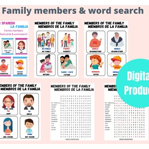 Learning Spanish Bundle, Spanish Worksheets for Kids, Printable Spanish ...