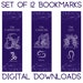 Printable Zodiac Bookmarks, Horoscope Bookmarks, Instant Download of 12 ...