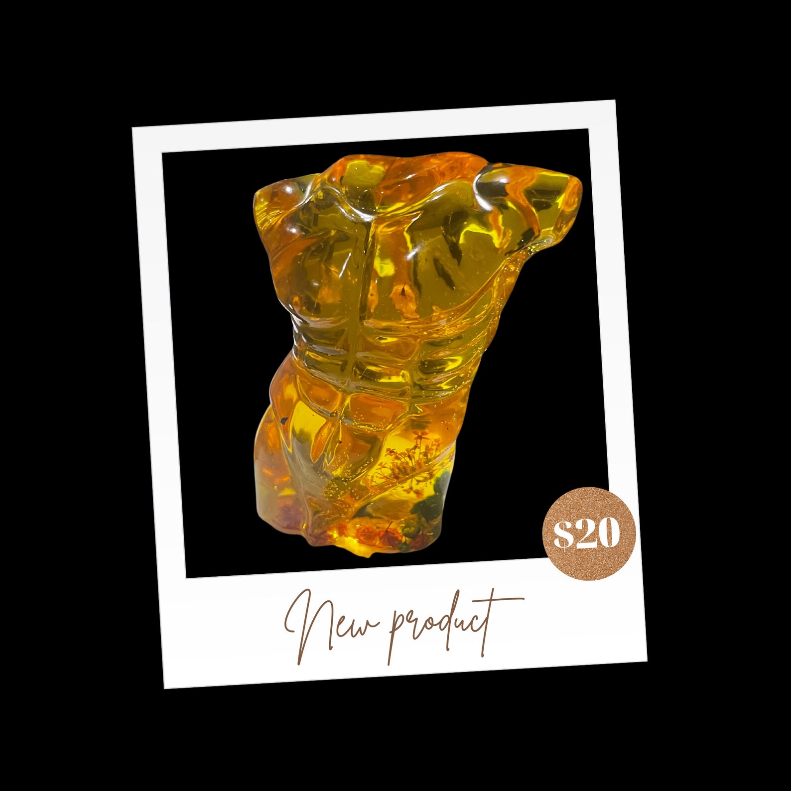 Male Body Resin Sculpture . Male Statue . Male Body Figure . Can Be ...