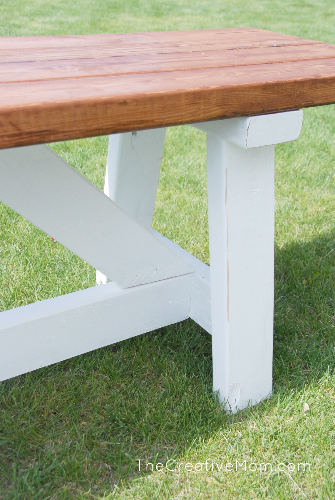 Farmhouse Bench Downloadable PDF Building Plans Only - Etsy