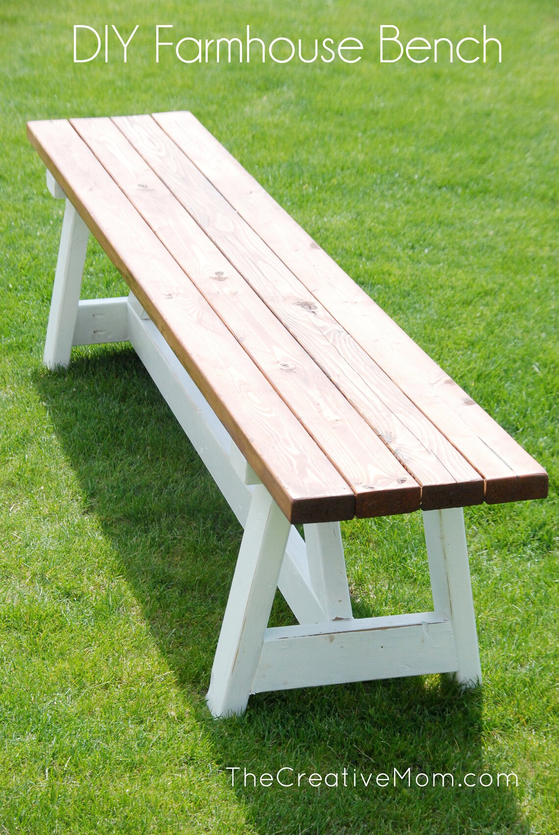 Farmhouse Bench Downloadable PDF Building Plans Only - Etsy