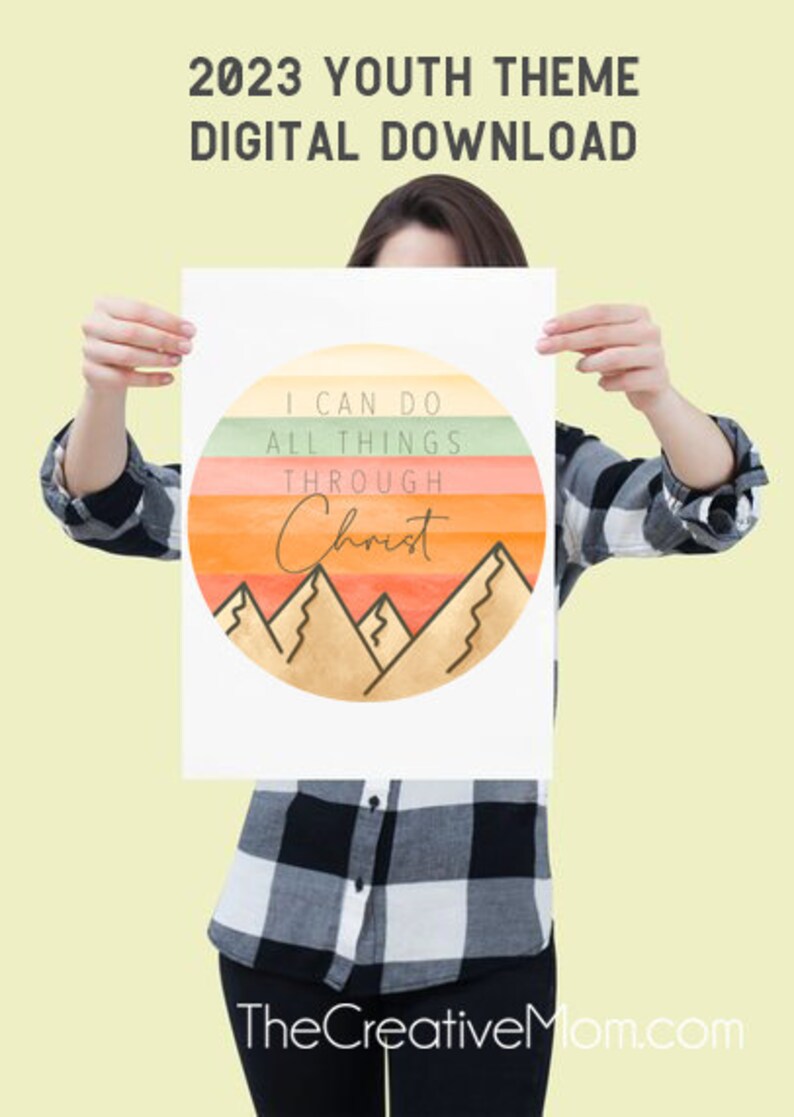 2023 Printable Youth Theme ARTWORK DIGITAL DOWNLOAD for - Etsy