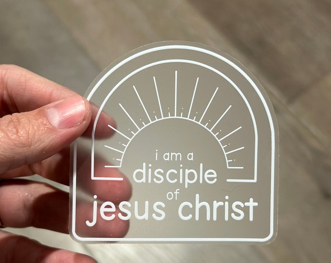 2024 LDS Youth Theme Stickers, I Am a Disciple of Jesus Christ ...