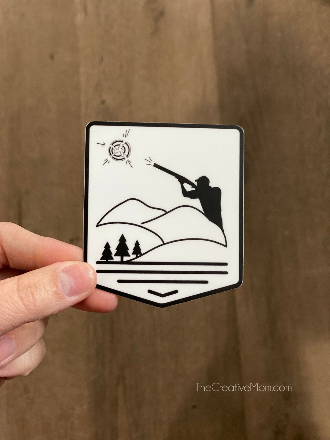 Trap and Skeet Shotgun Shooting Vinyl Sticker- Waterproof and ...