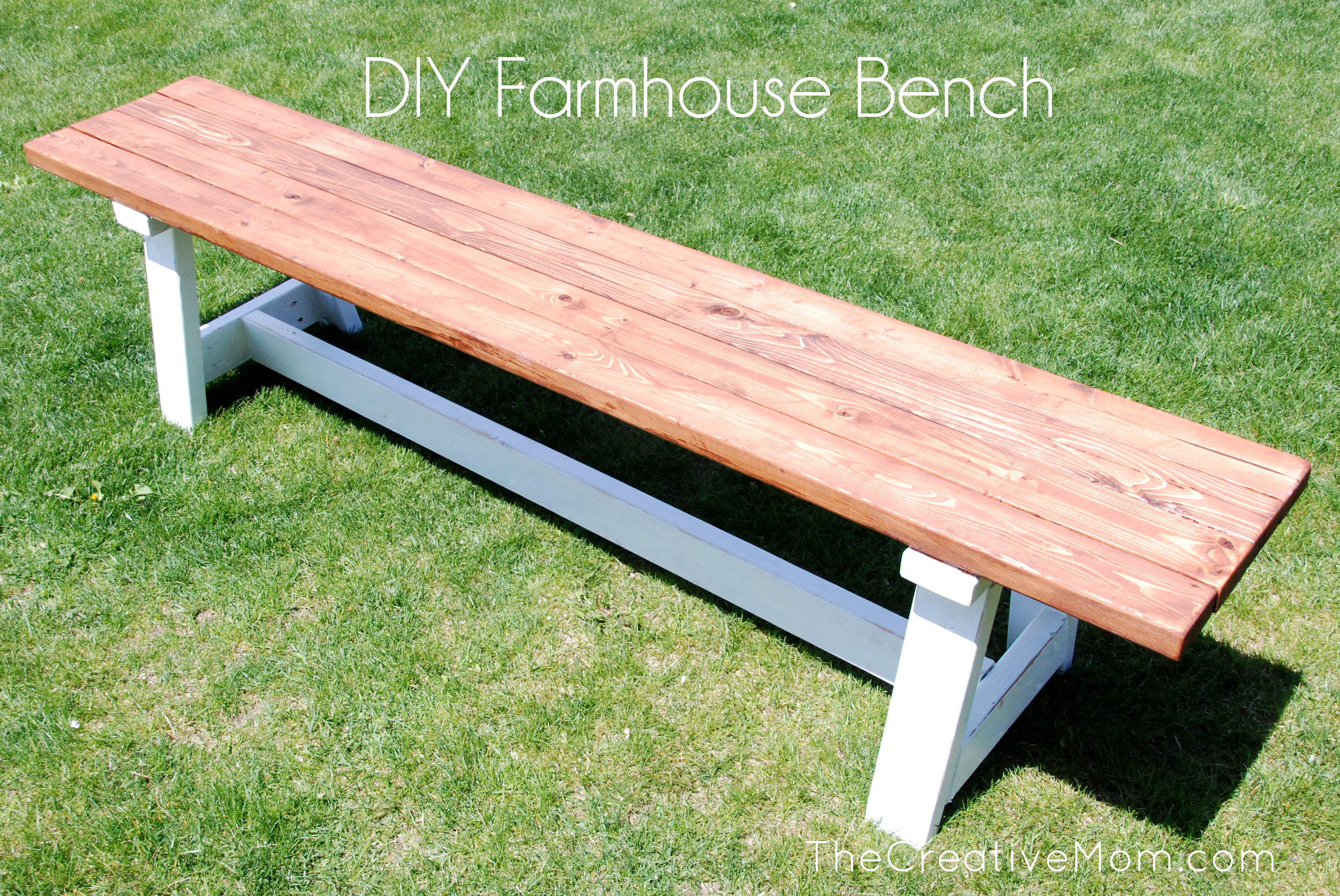 Farmhouse Bench - Downloadable PDF Building Plans Only - Etsy