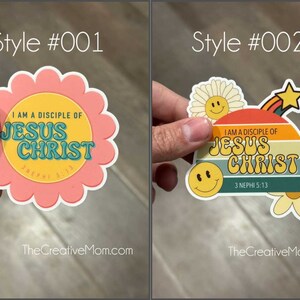 2024 Girls Camp Stickers- LDS Youth Theme Stickers, I Am a Disciple of ...