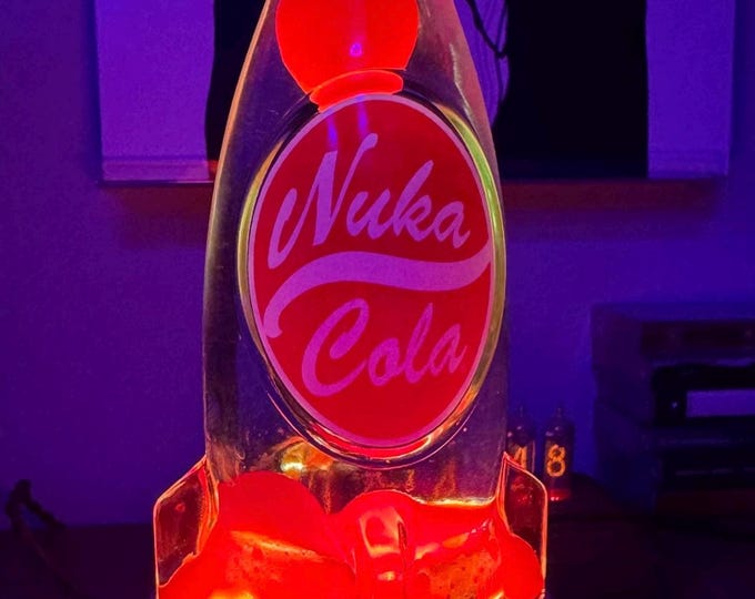 Quantum 001: Nuka Cola Lava Lamp - Etsy
