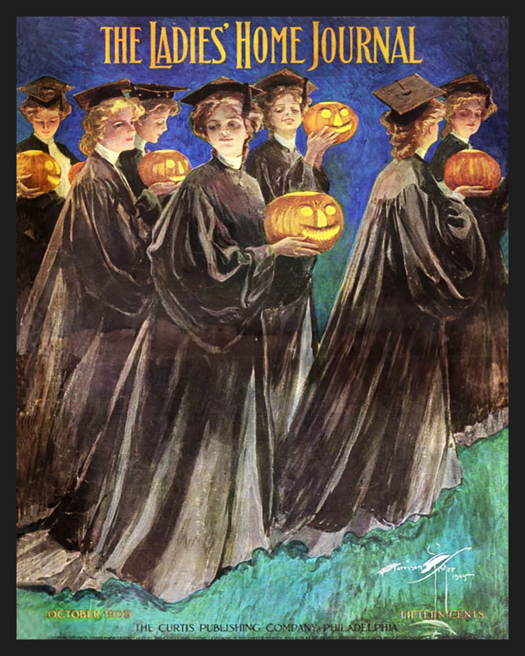 Ladies Home Journal 1905 Magazine Cover Reproduction Print, Vintage ...