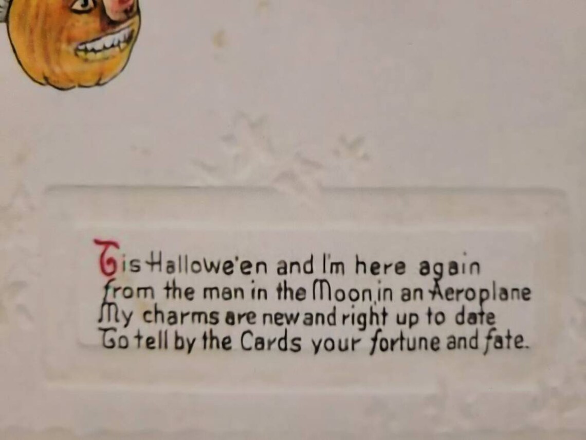 Vintage Halloween Reproduction Vintage Print Home Decor - Etsy