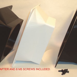 140mm to 200mm Computer Fan Adapter Converter Change Mounting Flange ...